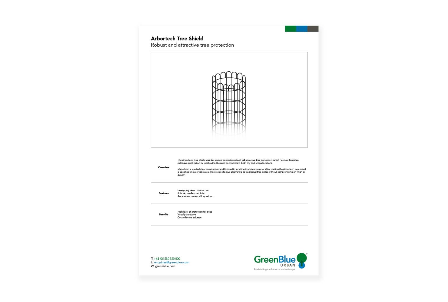 Arbortech Tree Shield Datasheet - GreenBlue Urban