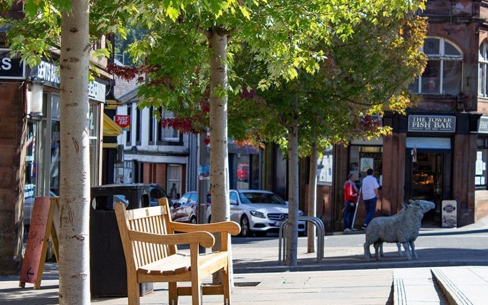 Lockerbie High Street - GreenBlue Urban