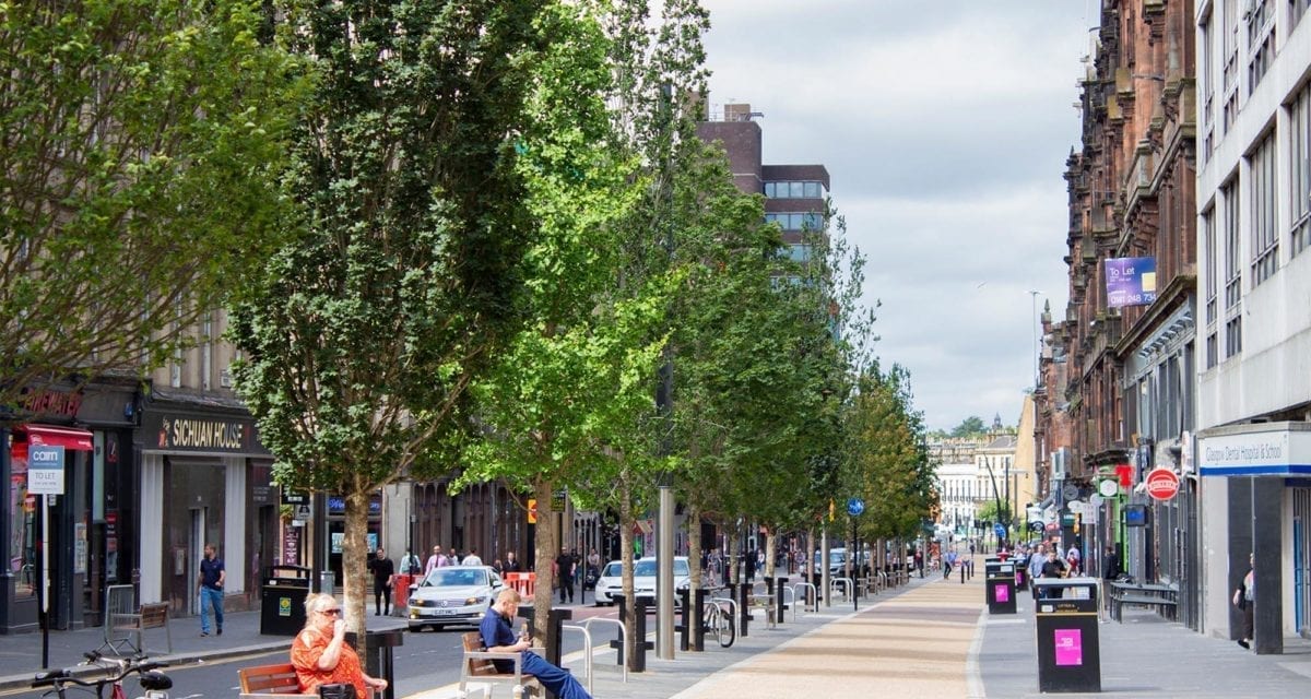 Sauchiehall Street, Glasgow - GreenBlue Urban