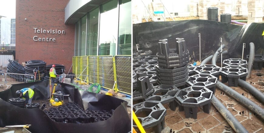 BBC Television Centre Building, White City - GreenBlue Urban