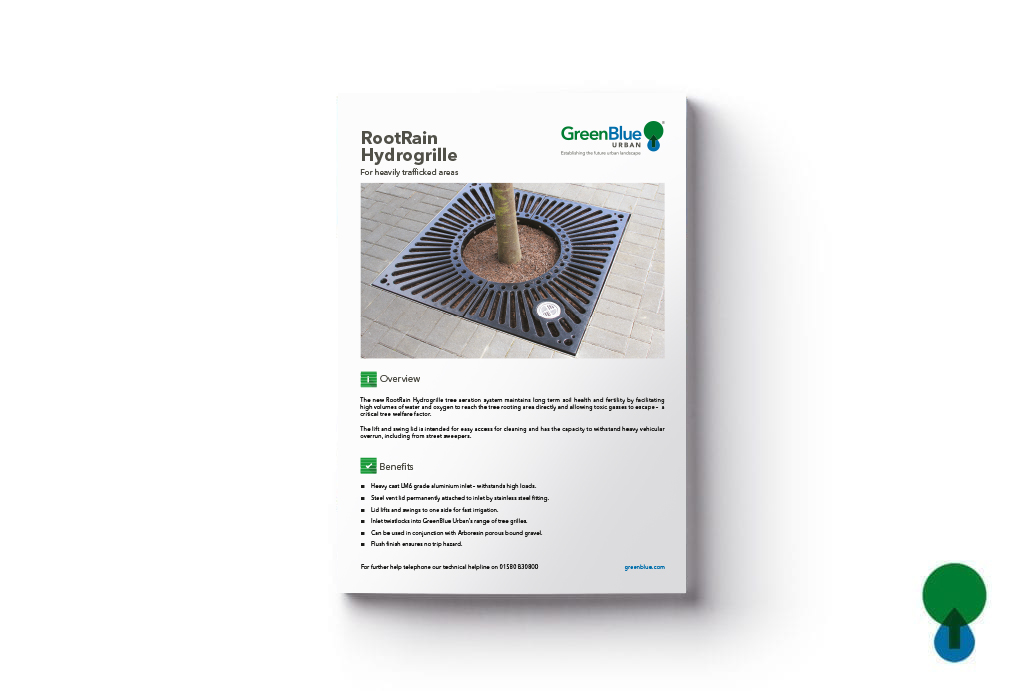 Rootrain Hydrogrille Datasheet Greenblue Urban