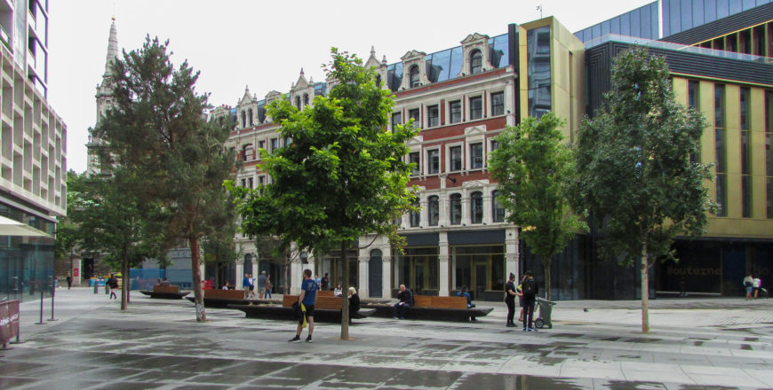 St Giles Square, London - GreenBlue Urban