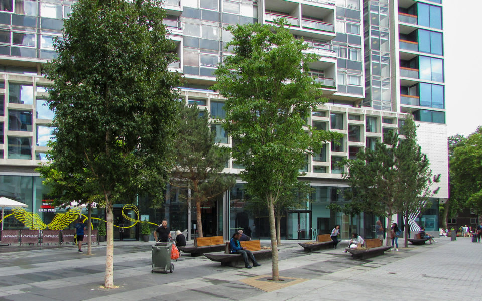 St Giles Square, London - GreenBlue Urban