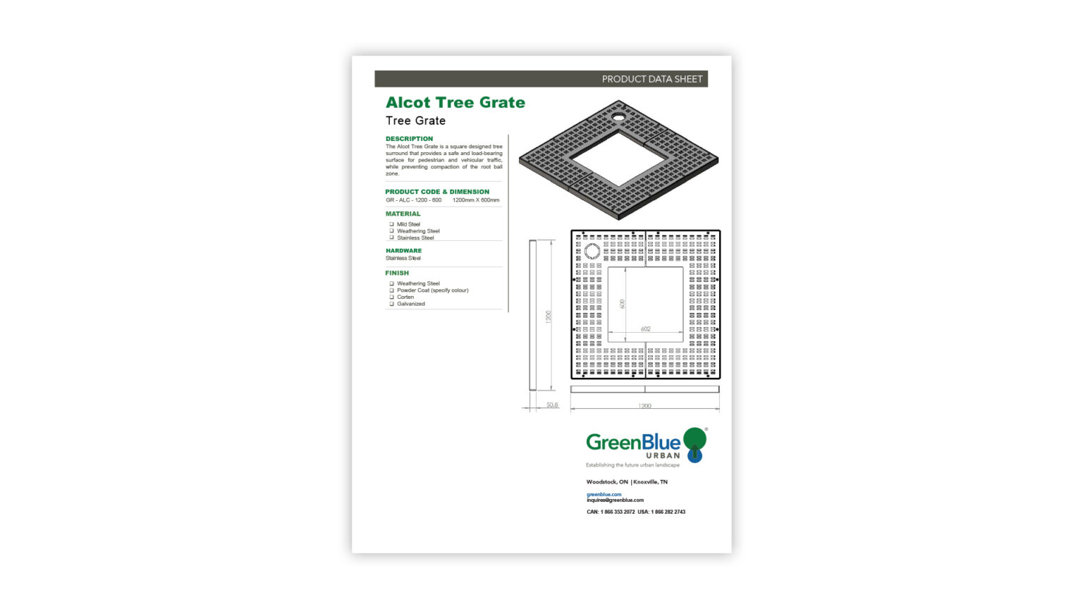 Tree Grates Archives - GreenBlue Urban