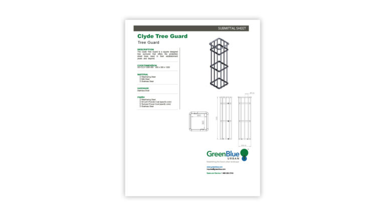 Clyde Tree Guard 1200-600 Datasheet - GreenBlue Urban