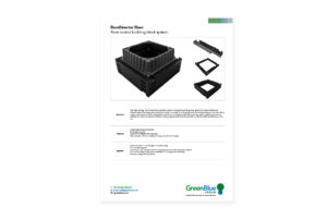 RootDirector Riser Datasheet - GreenBlue Urban